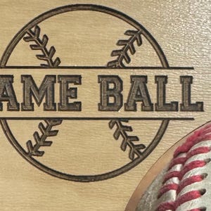 Custom Home Run Ball Display | Personalized Baseball or Softball ...