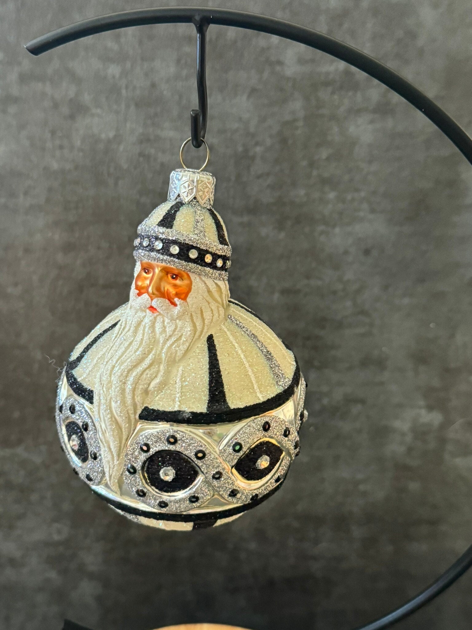 Patricia Breen Hollstrom Santa Bejeweled 2003 Christmas Ornaments Christmas Collectables Holiday ...