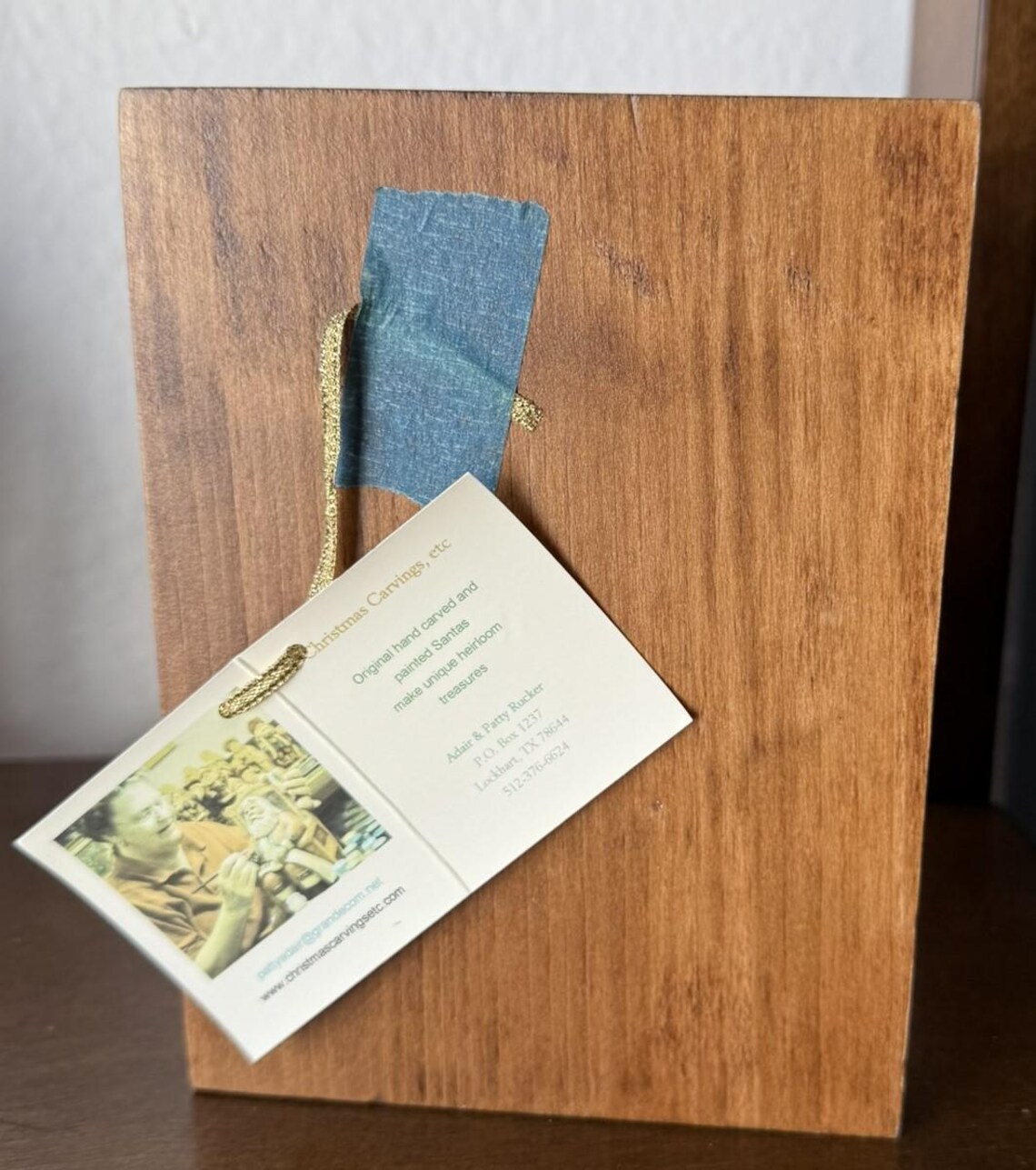 Unique | Hand Carved | Ornament | One of a Kind | Santa | Wood | Adair ...