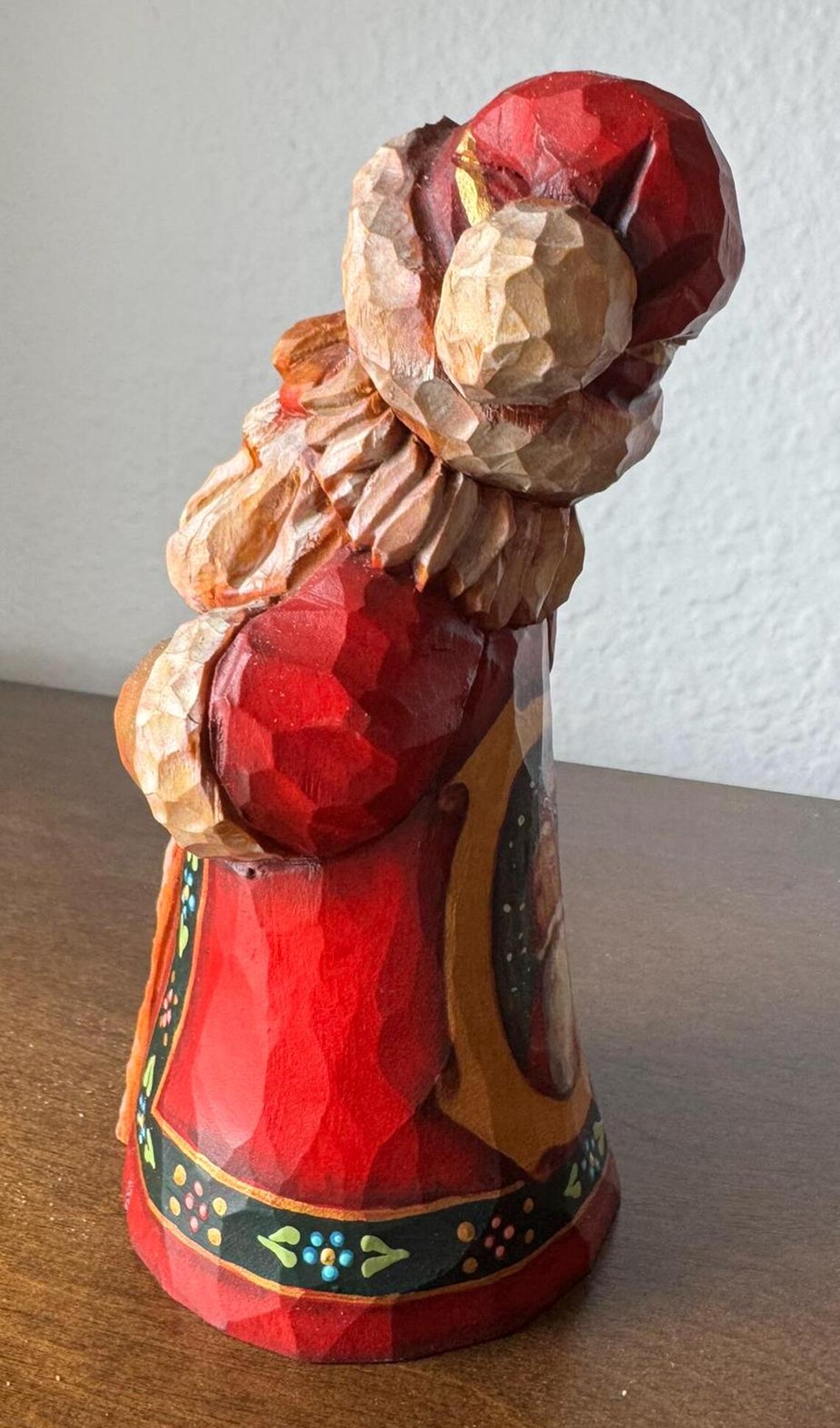 One of a Kind | Hand Carved | Santa | Wood | Adair Rucker | Unique ...