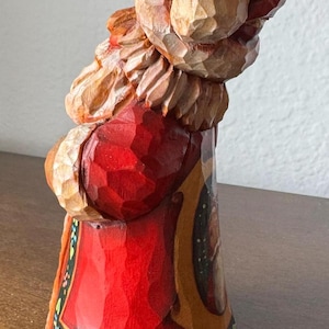 One of a Kind | Hand Carved | Santa | Wood | Adair Rucker | Unique ...