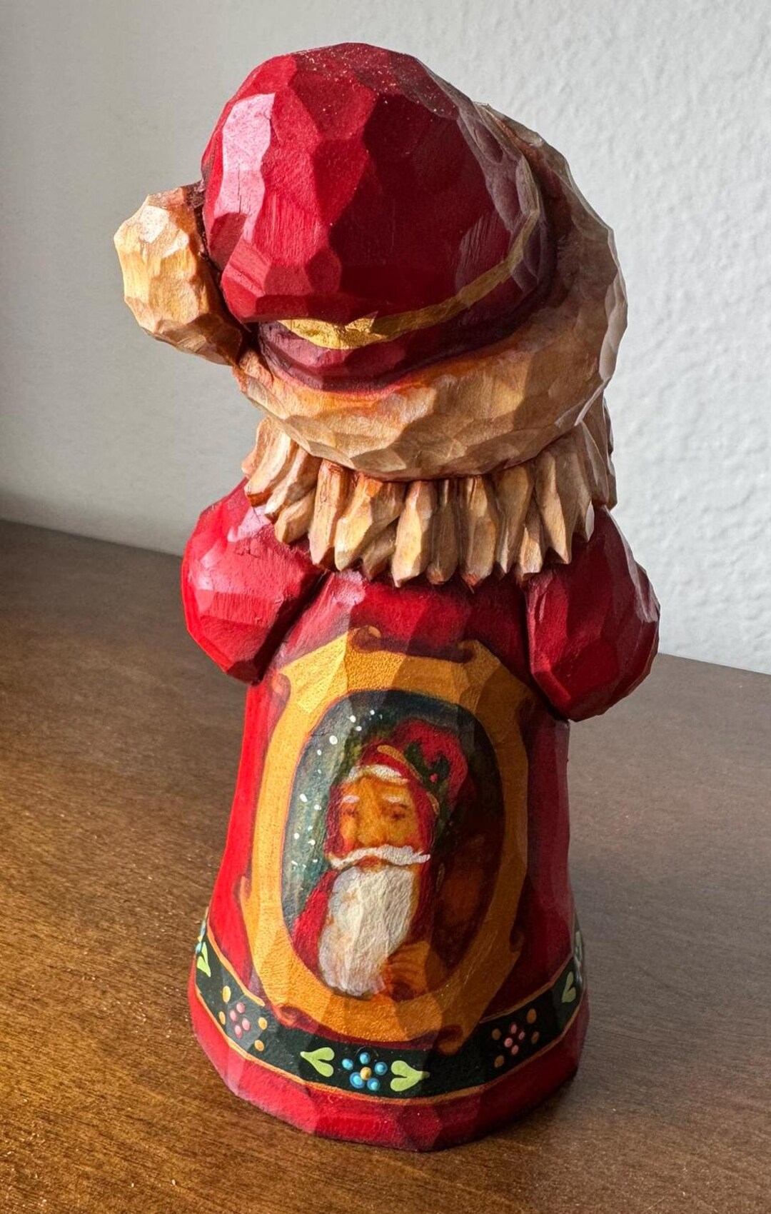 One of a Kind | Hand Carved | Santa | Wood | Adair Rucker | Unique ...