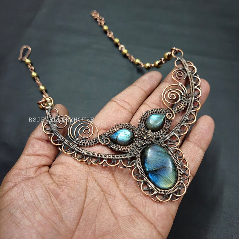 Wire Wrapped Jewelry - Etsy