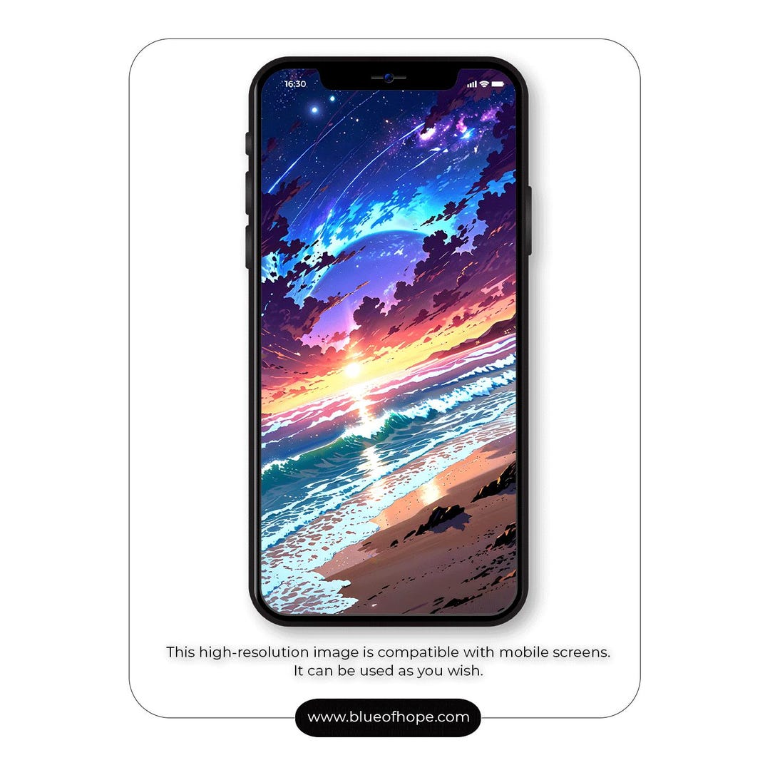 4K Digital Phone Wallpaper - Stunning Scenic Design - High-resolution ...