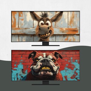 Ultrawide Cartoonish Wallpaper, 4K Cinematic Ultrawide Screen ...