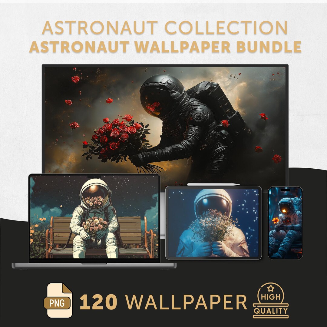 Ultimate Astronaut Wallpaper Mega Bundle | 120 Surreal Sci-fi Artworks ...