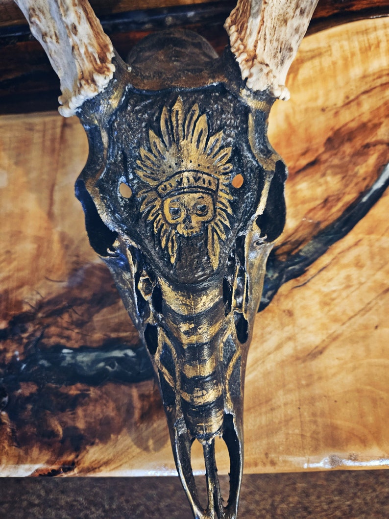 Deer Skull Decor - Etsy