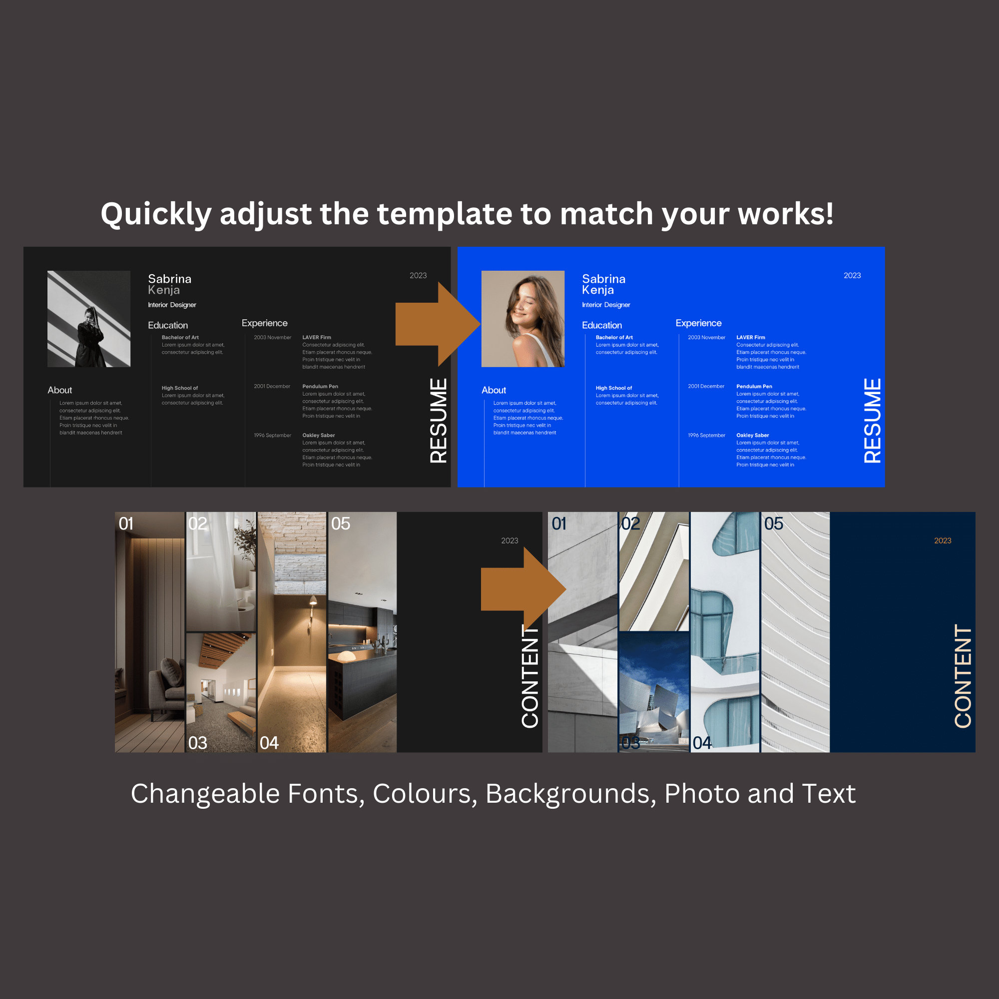 Canva Template for Architecture Portfolio Presentation | Modern ...