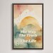 Christian Wall Art - Matte Fine Art Poster - "uplift Your Spirit ...