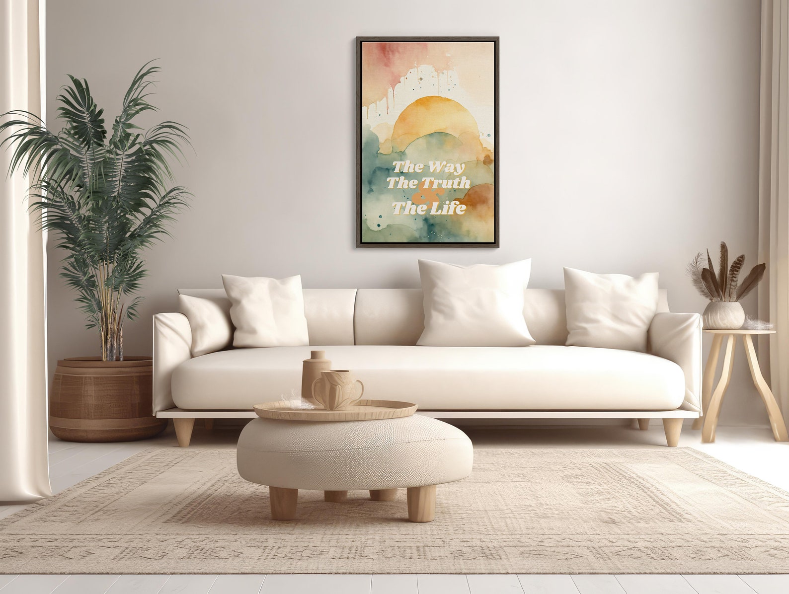 Christian Wall Art Matte Fine Art Poster uplift Your Spirit: Christian ...