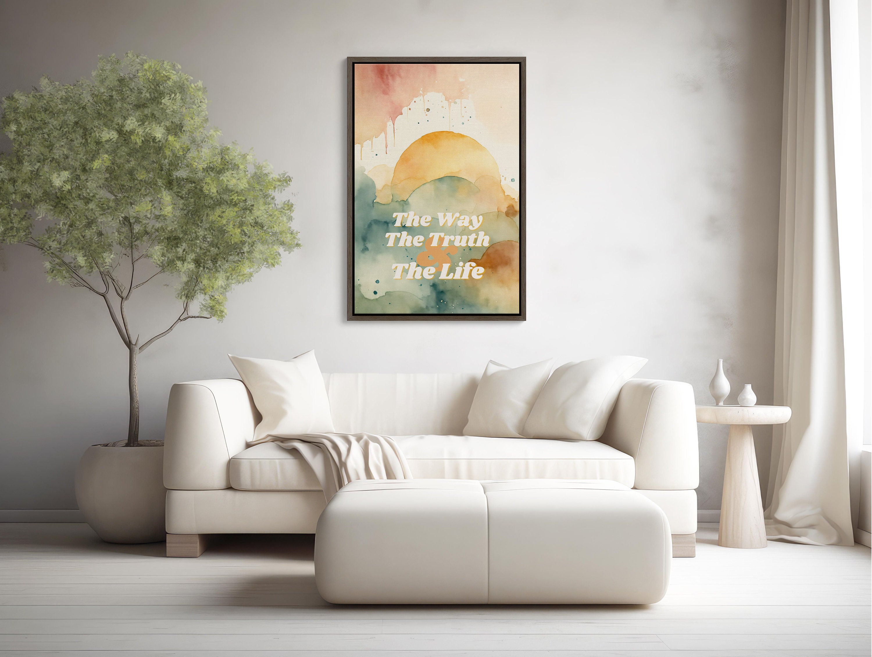 Christian Wall Art Matte Fine Art Poster uplift Your Spirit: Christian ...