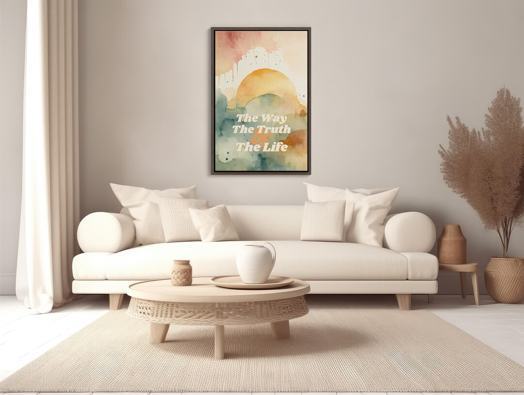 Christian Wall Art Matte Fine Art Poster uplift Your Spirit: Christian ...