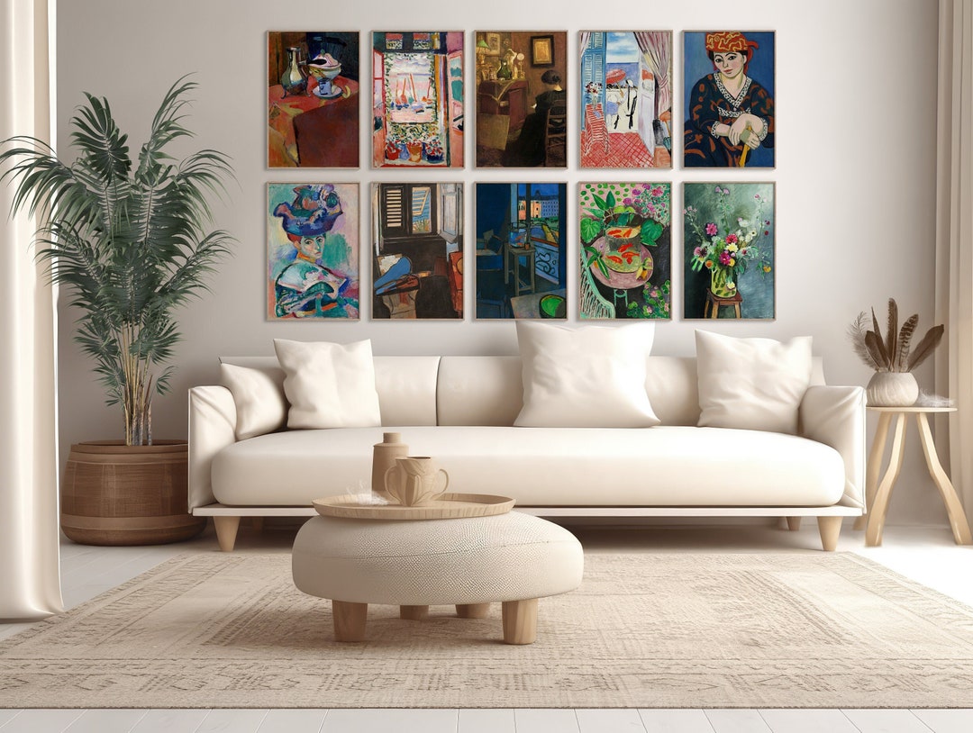 Matisse Wall Art Instant Download: Matisse Masterpieces Collection 10 ...