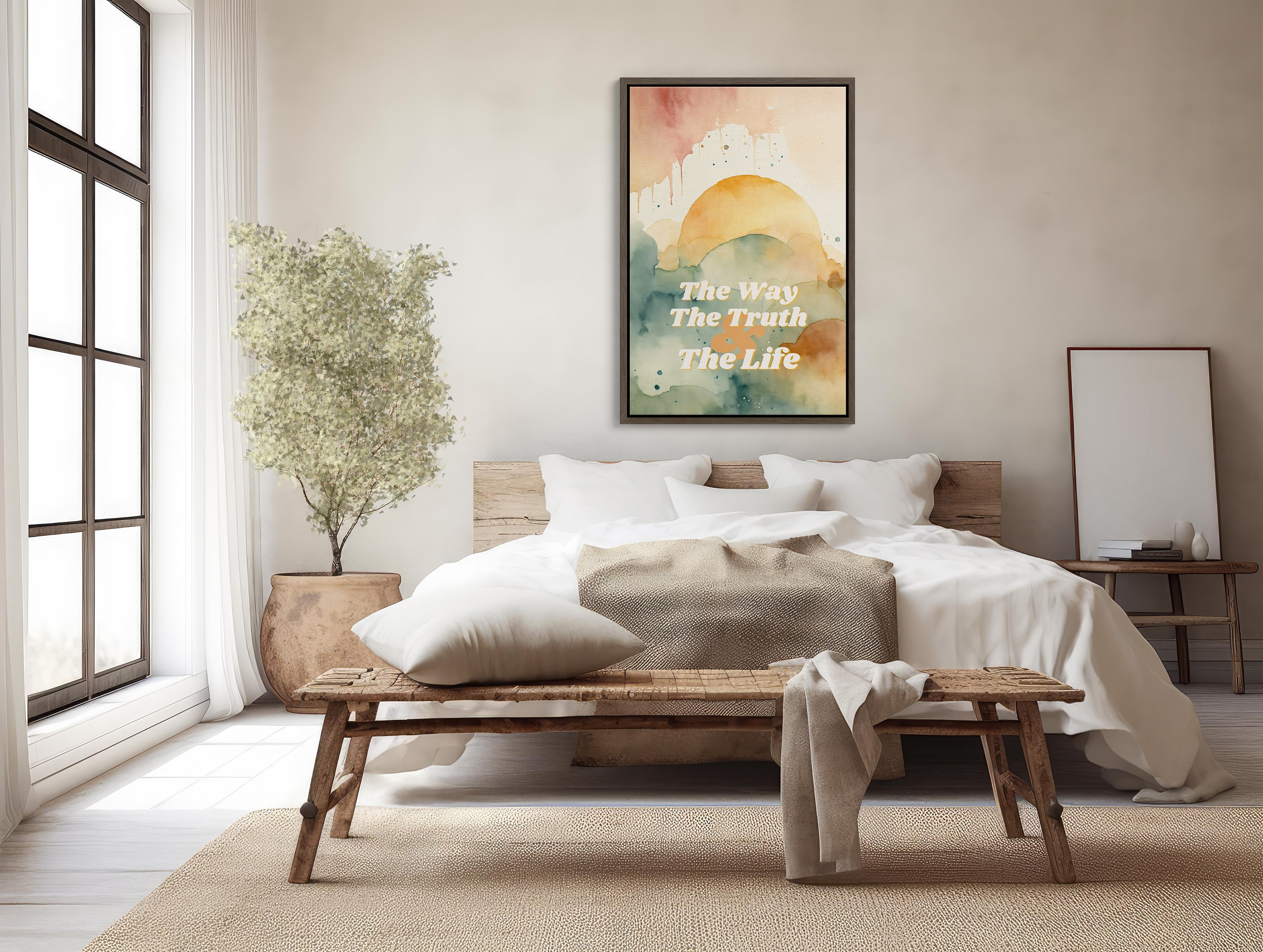 Christian Wall Art Matte Fine Art Poster uplift Your Spirit: Christian ...
