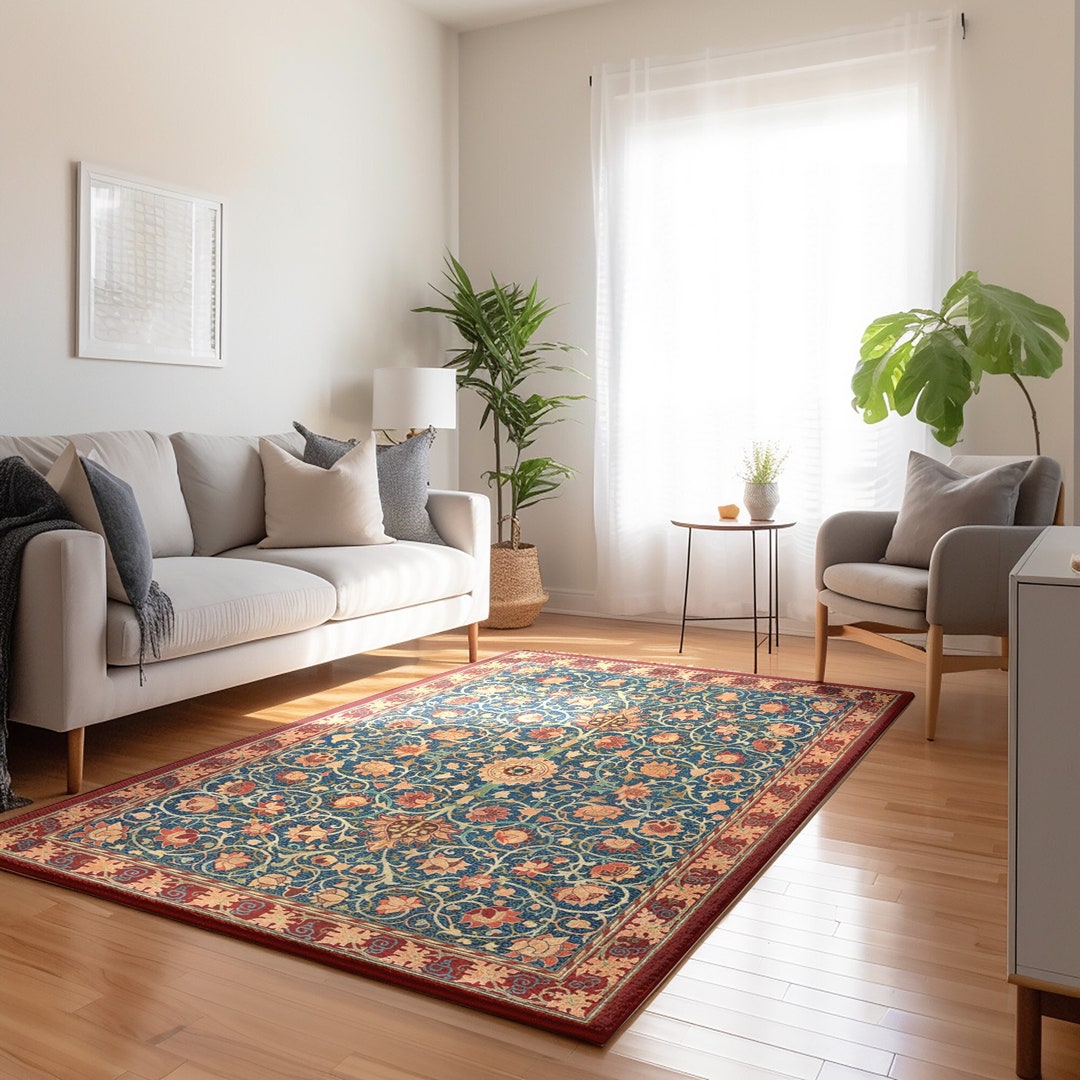 Area Rugs timeless Elegance: William Morris-inspired Holland Park Area ...