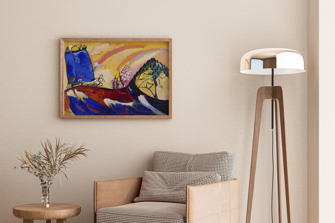 Mid Century Modern Fine Art Painting own a Masterpiece: Wasilly ...