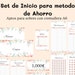 Set Completo 81 Plantillas Para Inicio Method De Ahorro Con Sobres Verde - Etsy