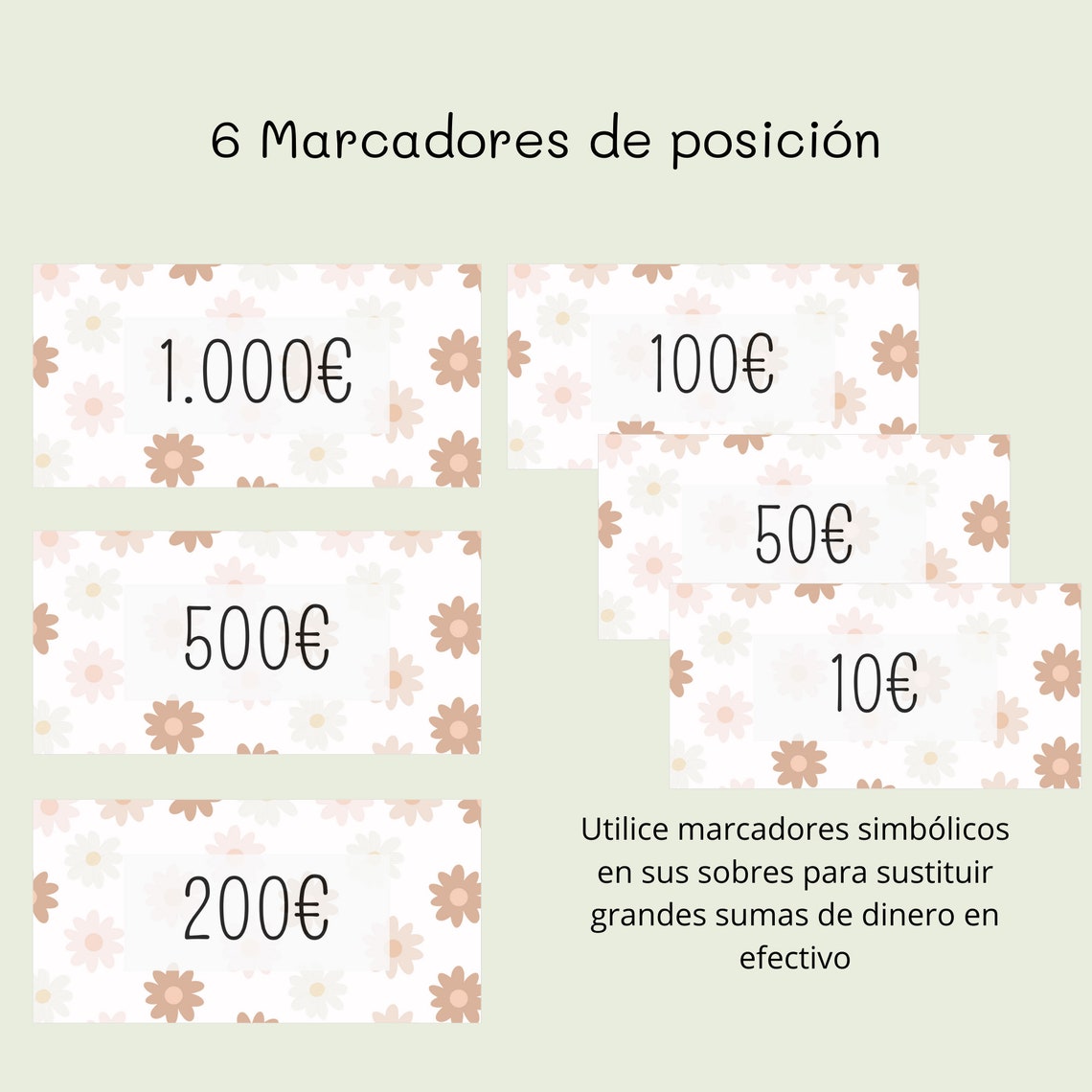 Set Completo 81 Plantillas Para Inicio Method De Ahorro Con Sobres Margaritas - Etsy