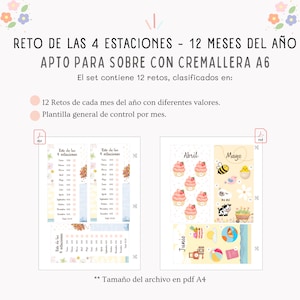 Reto De Las 4 Estaciones - 12 Retos Con Los Meses Del Año 2024 ...