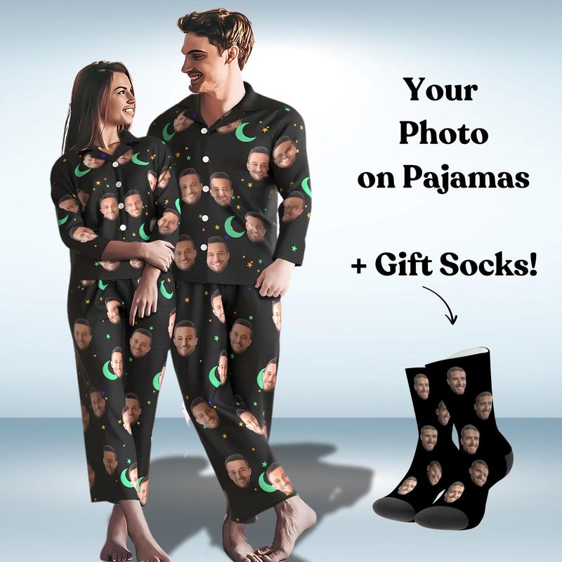 Custom Photo Pajamas - Etsy