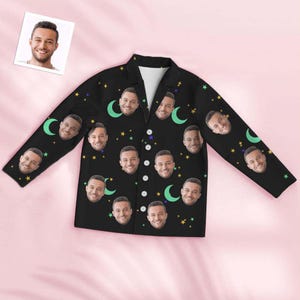 Personalized Photo Face Pajamas, Custom Pajama Pants, Personalized ...