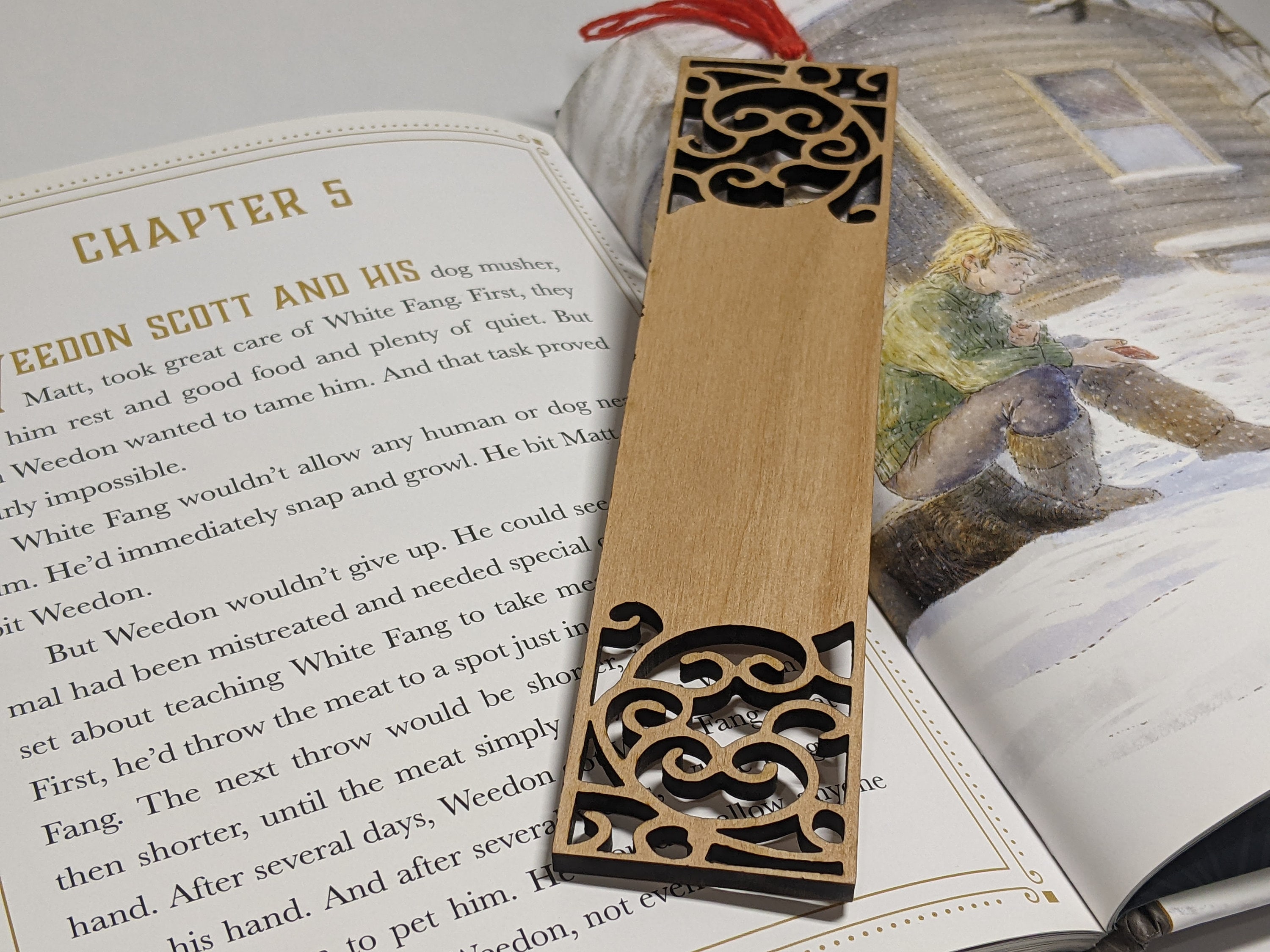 Personalized Wooden Bookmark, Custom Wooden Bookmark, Book Lovers Gift ...