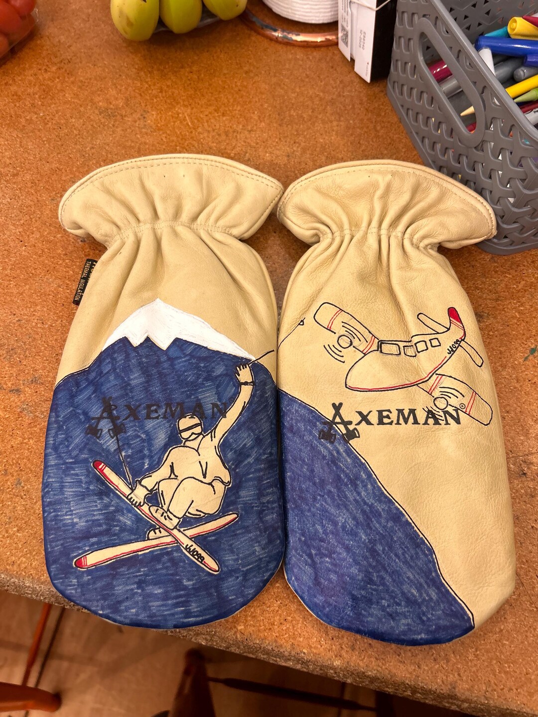 Axemen Custom Mittens - Etsy