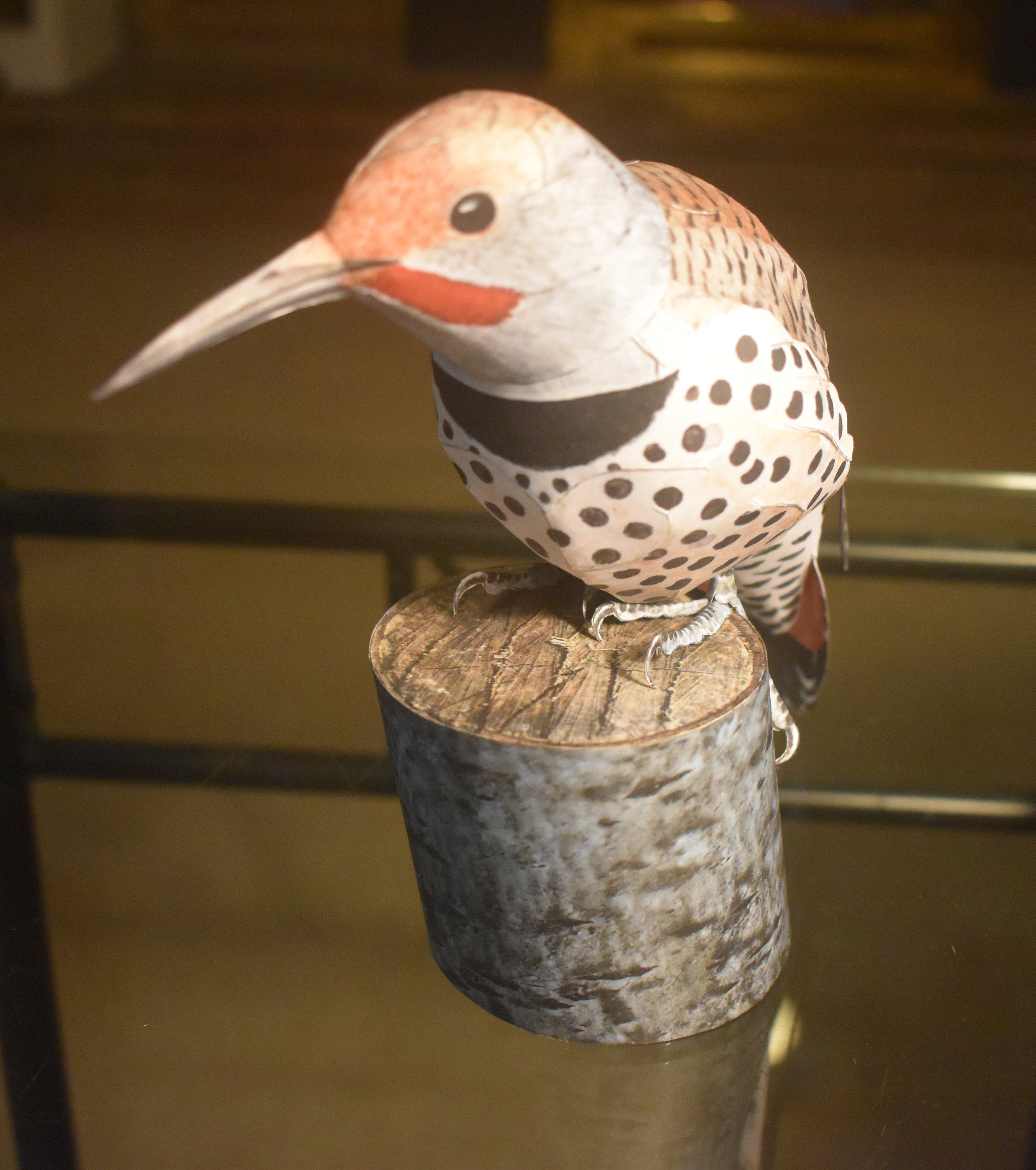 Papercraft 3D Northern Flicker Bird Paper Model - Etsy