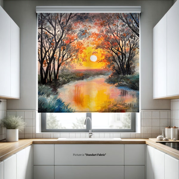 Window Blinds With Scenes - Etsy
