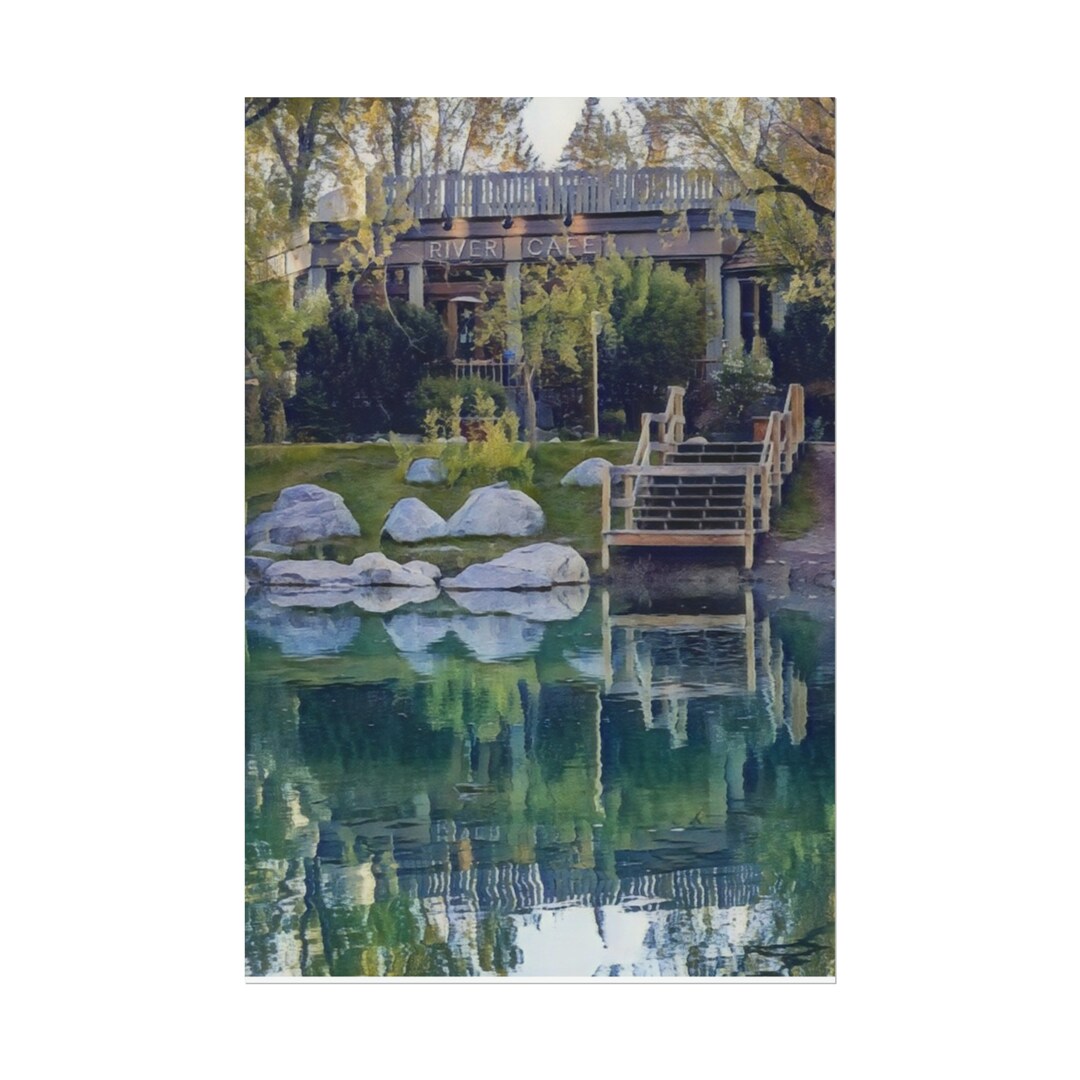 YYC River Cafe Rolled Posters - Etsy