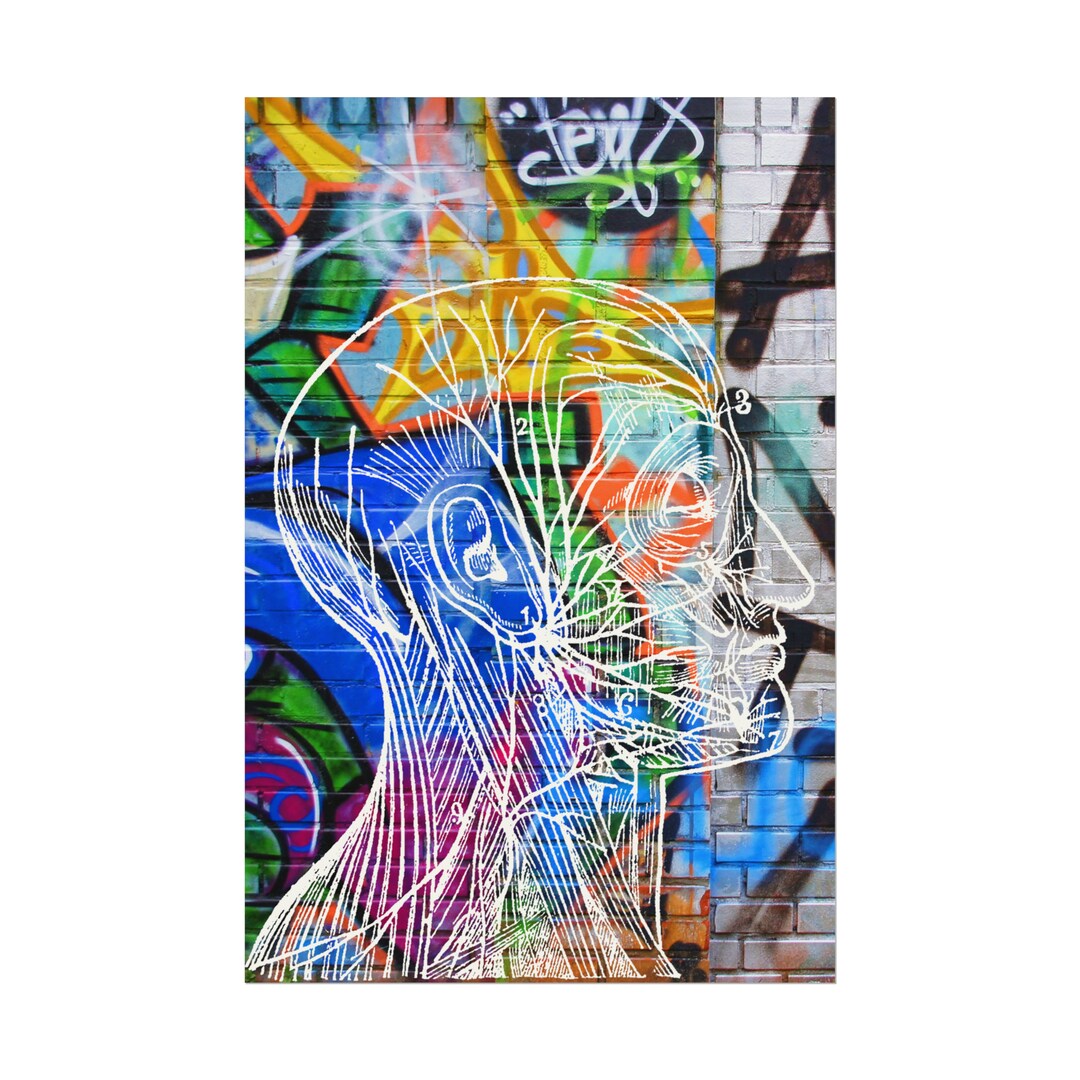 Graffiti on the Brain Rolled Posters - Etsy