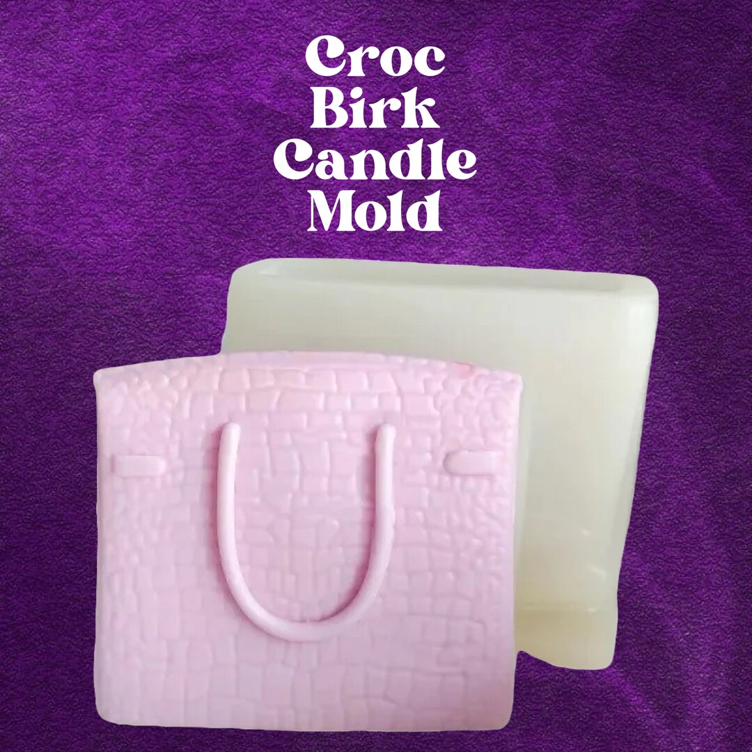 Crocodile Purse Candle Mold Handbag Silicone Candle Making DIY - Etsy