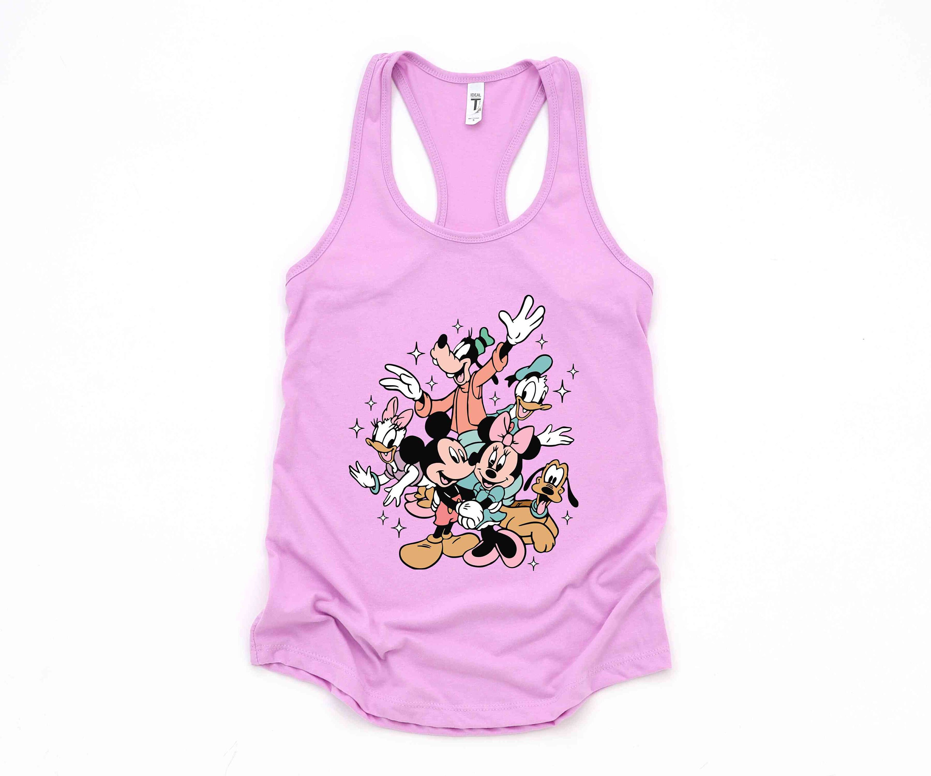 Disney Mickey Minnie Tank Top, Mickey and Friends Tank Top, Disney ...