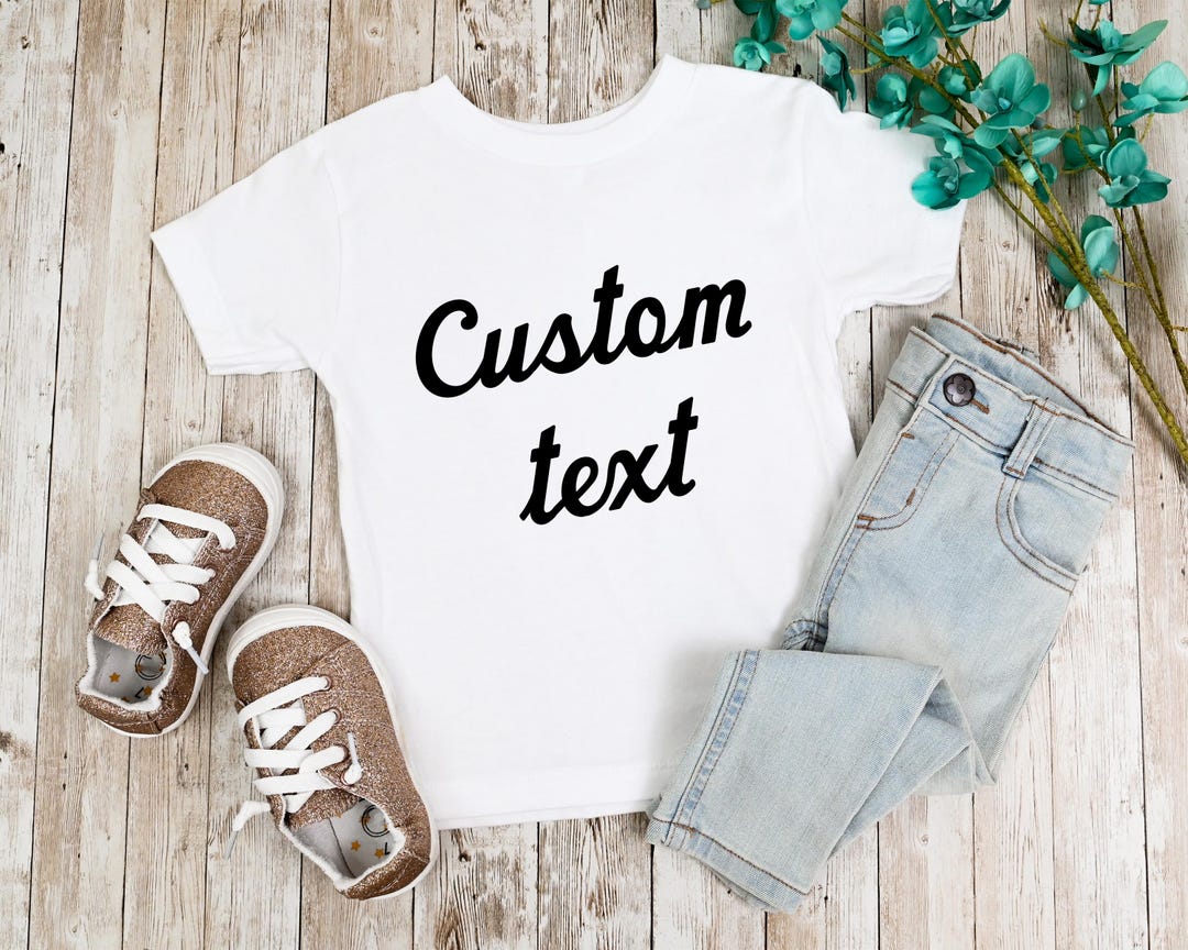 Personalized Toddler Shirt, Custom Toddler Shirt, Personalized Kids ...
