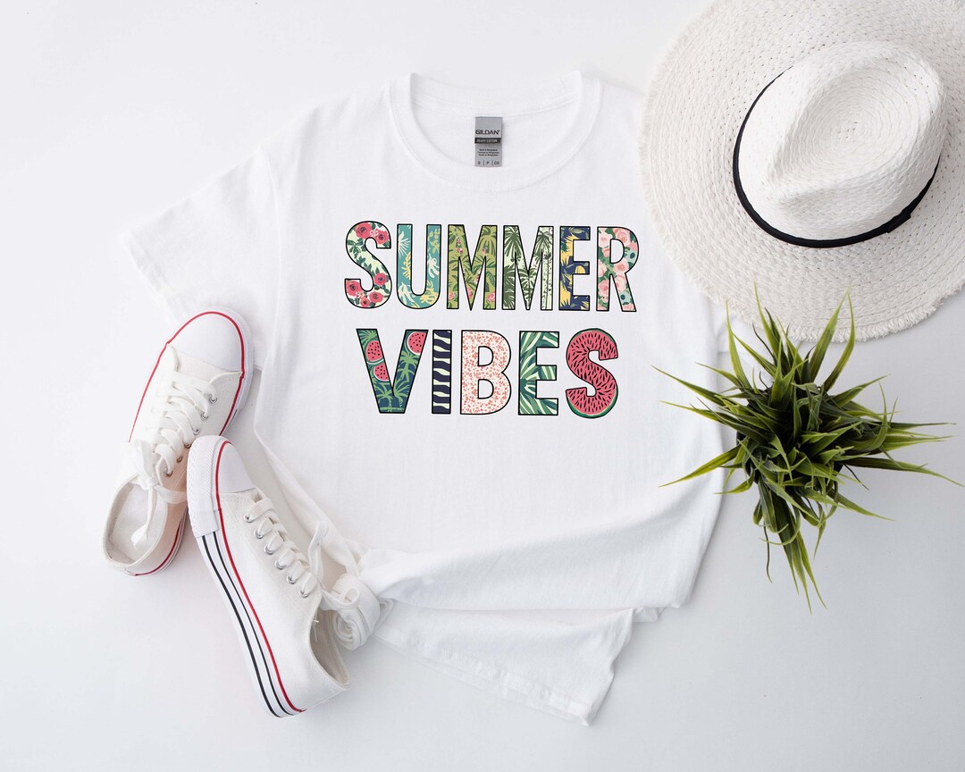 Summer Vibes Shirts, Beach Shirts, Beach Shirts, Summer Shirt, Birthday ...