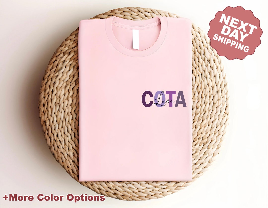 Custom COTA Nurse Name Shirt, Certified Occupational Therapy Assistant ...