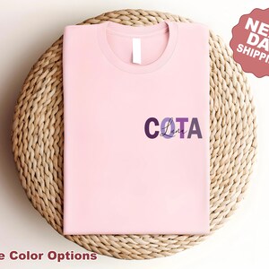 Custom COTA Nurse Name Shirt, Certified Occupational Therapy Assistant ...