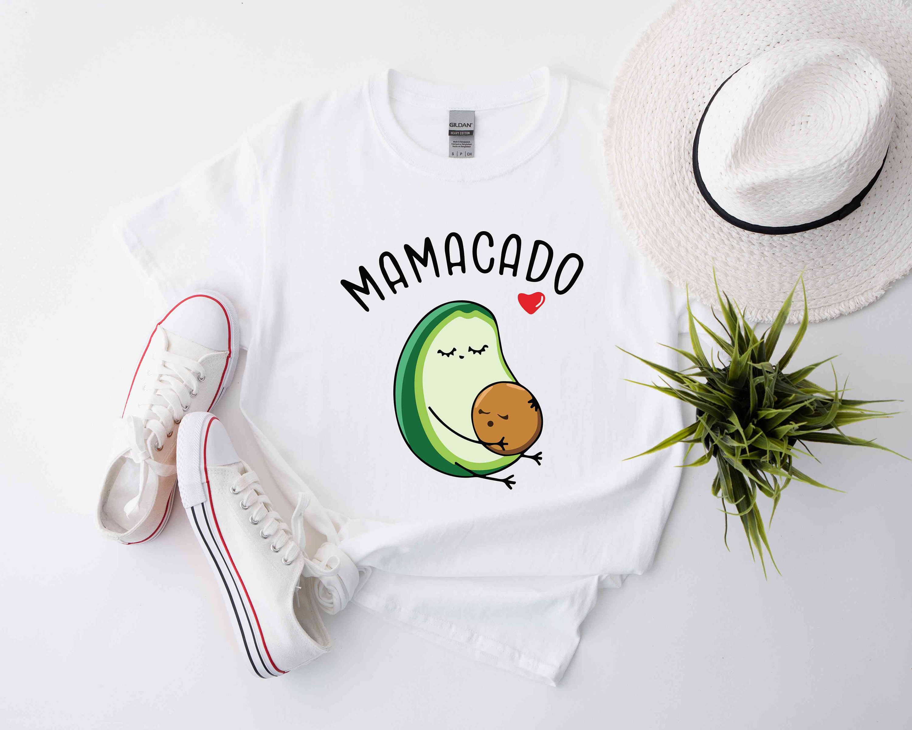 Mamacado T-shirt, Baby Shower Shirt, Funny Pregnancy Announcement Shirt ...