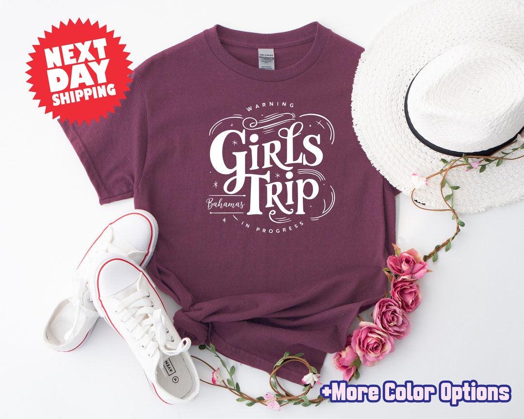 Custom Destination Girls Trip T-shirts, Camping Buddies, Gift Shirt ...
