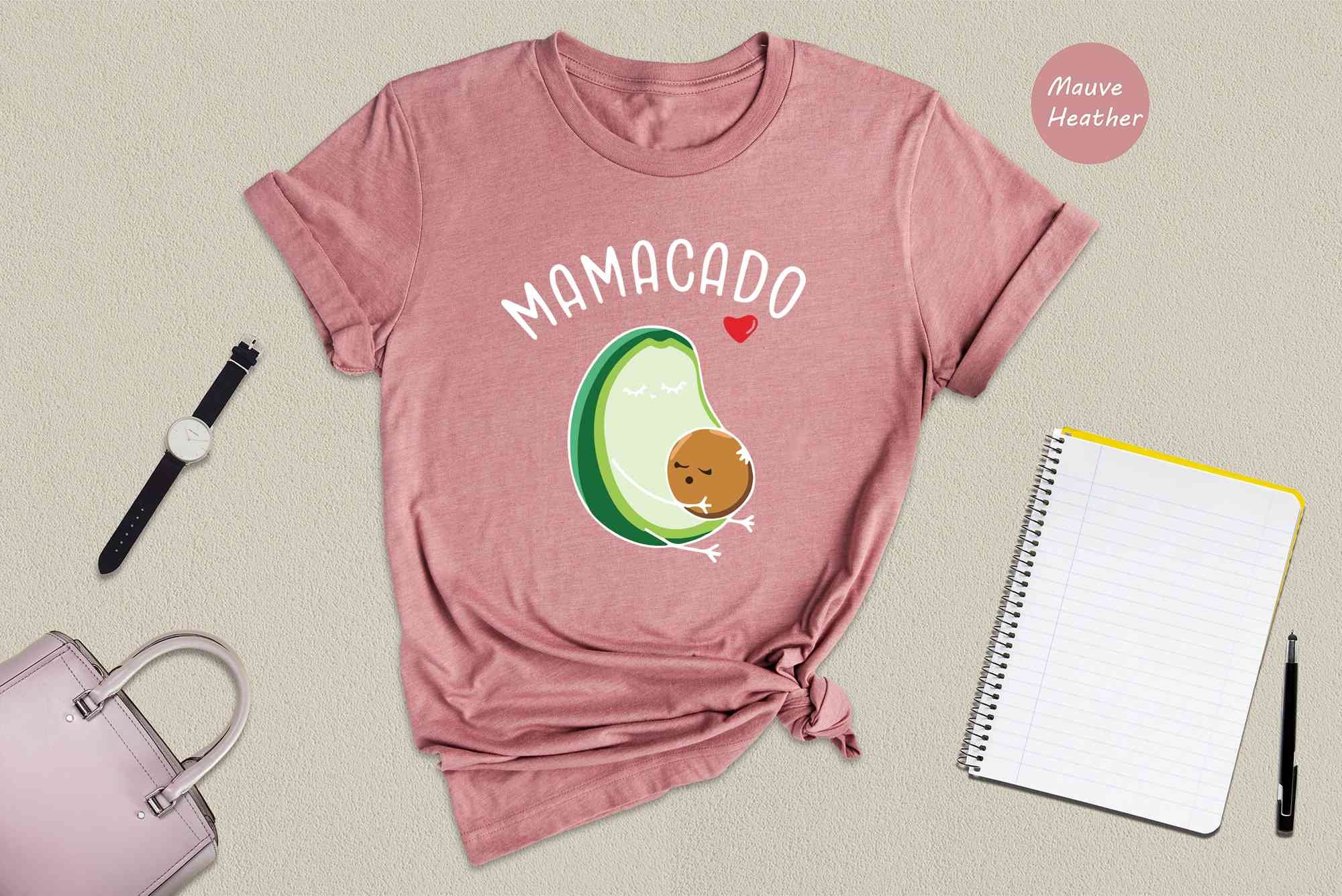 Mamacado T-shirt, Baby Shower Shirt, Funny Pregnancy Announcement Shirt ...