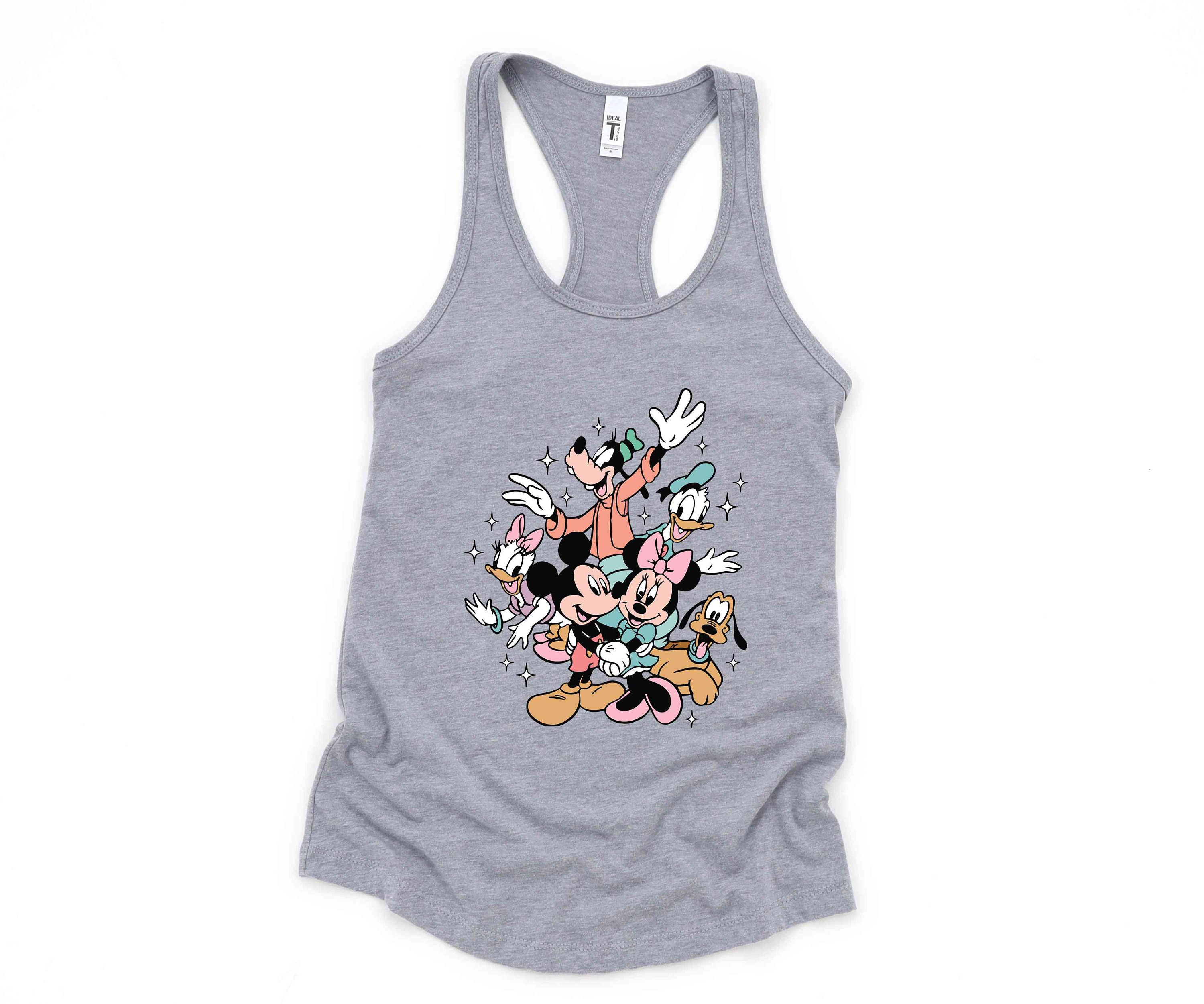 Disney Mickey Minnie Tank Top, Mickey and Friends Tank Top, Disney ...