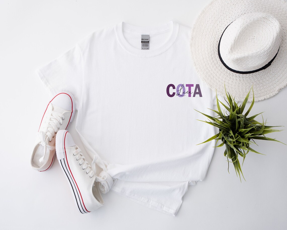 Custom COTA Nurse Name Shirt, Certified Occupational Therapy Assistant ...