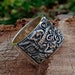 Sigurd and Fafnir Ring. Handcrafted Authentic Sterling Silver Viking ...