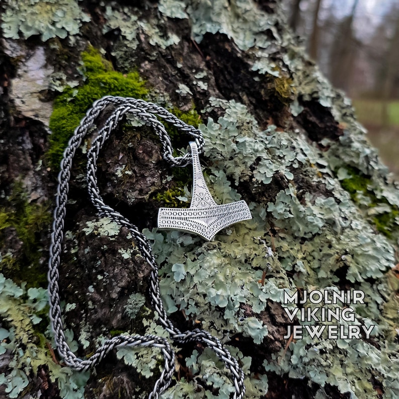Bronze or Silver Romersdal Mjolnir Pendant Replica: Viking Jewelry ...