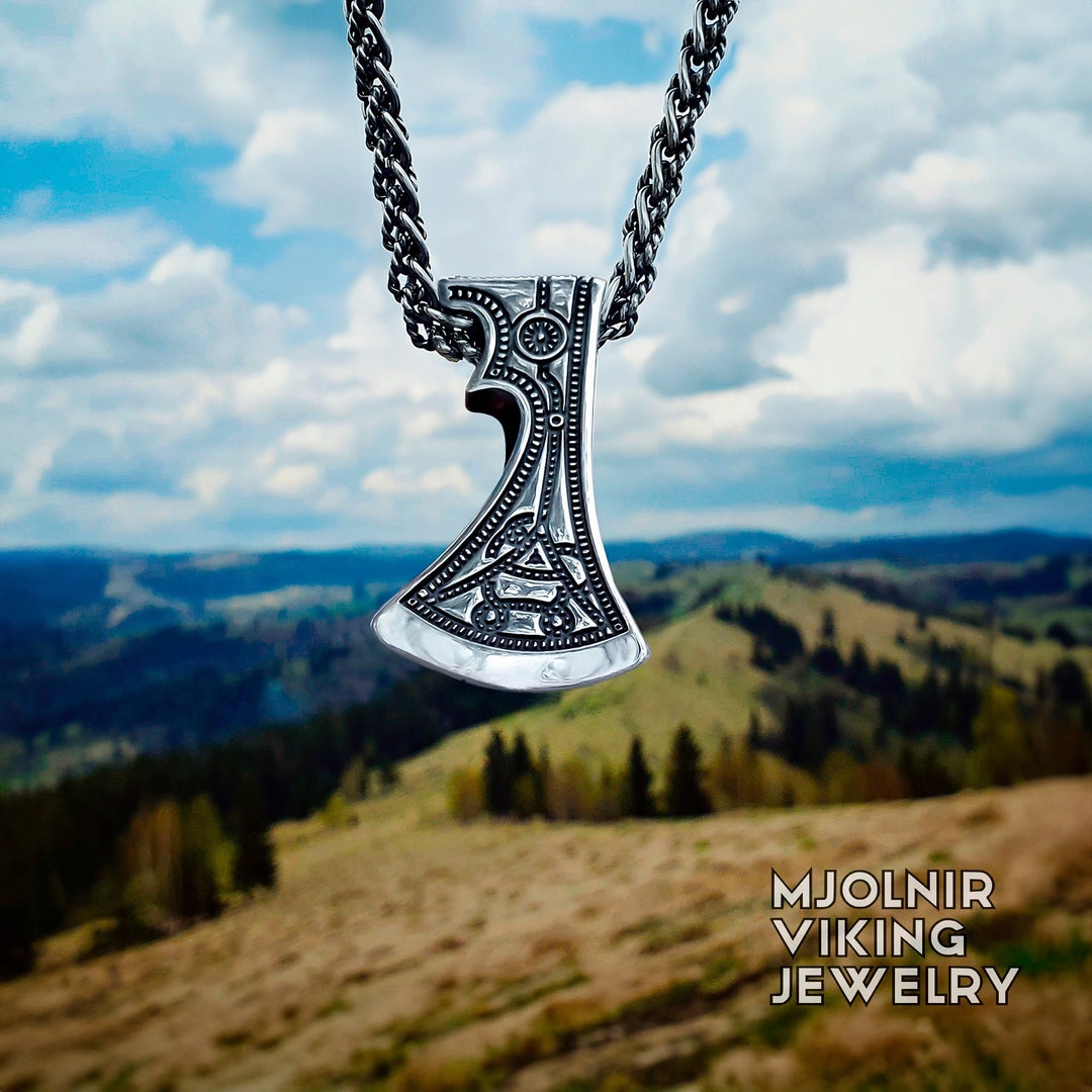 Merovingian Axe Pendant Replica. Authentic Ancient Germanic Axe ...