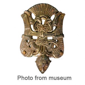 Wood Winged Man Replica From Uppakra. Viking Wall Panel of Wayland the ...