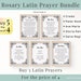 Pater Noster Traditional Catholic Printable Prayer Our Father in Latin ...