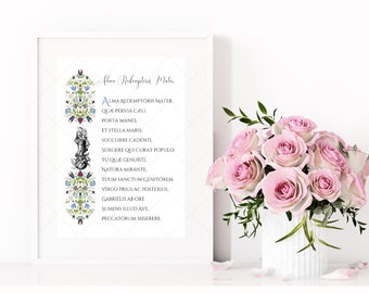 St. Michael the Archangel Catholic Wall Art Print - Etsy