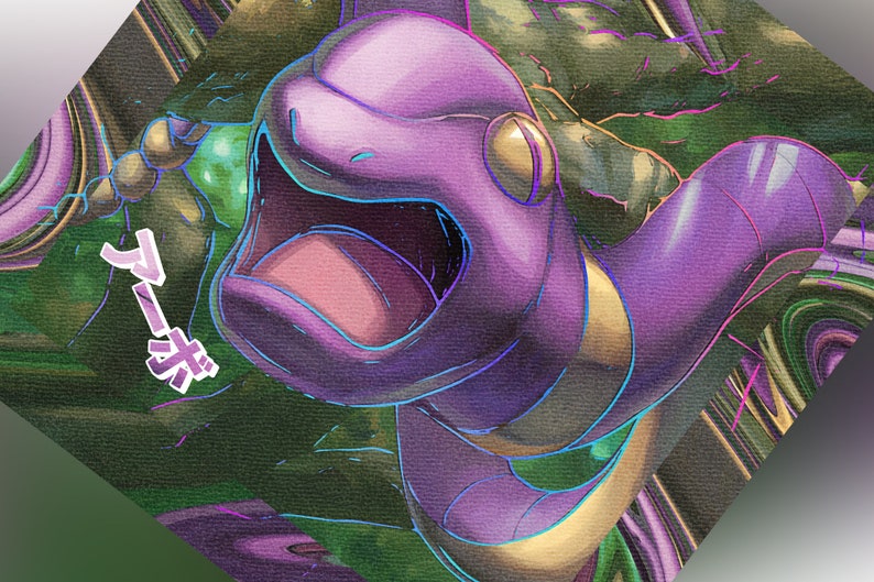 Ekans • Pokémon Canvas • Gift Idea - Etsy UK
