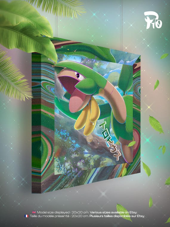 Tropius Pokemon Card Art